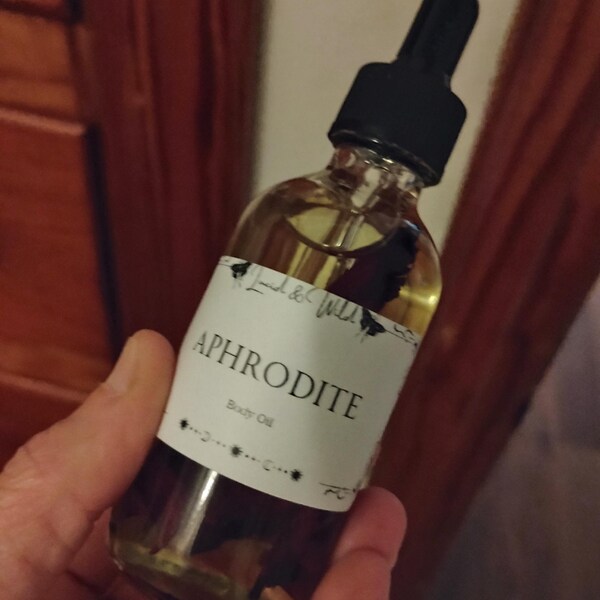 Aphrodite Body Oil, Self Love, Beauty Oil, Perfume Oil, Wiccan, Witchy ...
