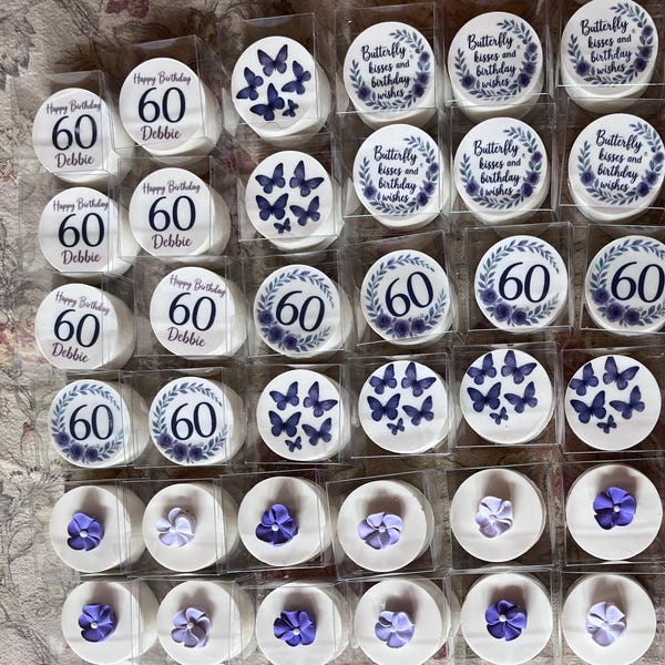 Custom Edible Images Oreo Cupcake Toppers Drink Toppers 1" 2" | - Etsy