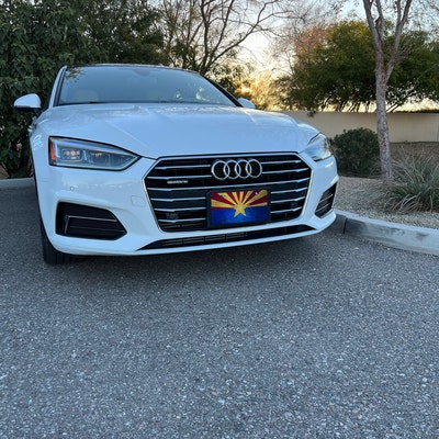 Antique Arizona State Flag License Plate Vintage Replica Grunge Star ...