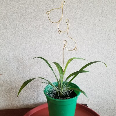 Sun and Moon Beaded Garden/ Potted Plant Stake/ Plant Trellis for ...