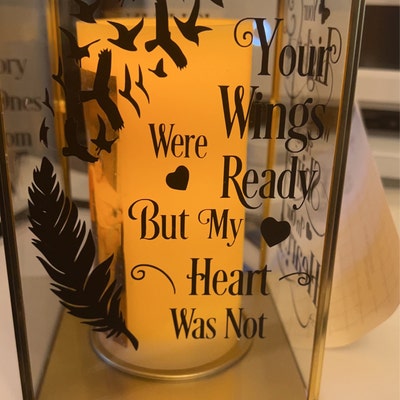 Memorial Lantern Bundle. in Loving Memory Svg Memorial - Etsy Australia