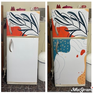 Furry Cow Print Realistic Cow Spots Farmhouse Refrigerator - Etsy