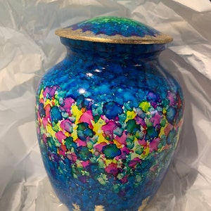 Leopard Print Cremation Urn Cheetah Print Cremation Urn - Etsy