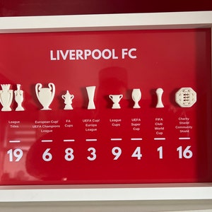 Liverpool FC Champions Wall Trophy Box - Etsy