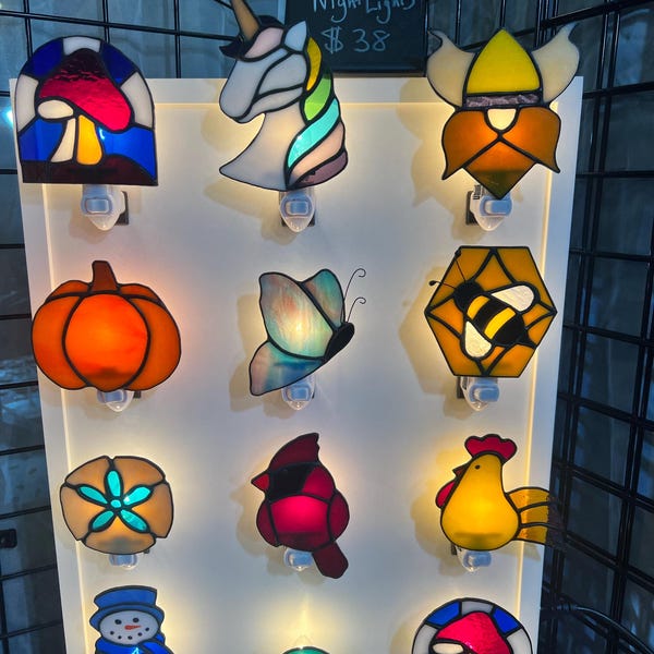 Night Light Display Board for Retail, Vendors, Craft Shows, 12 Outlet ...