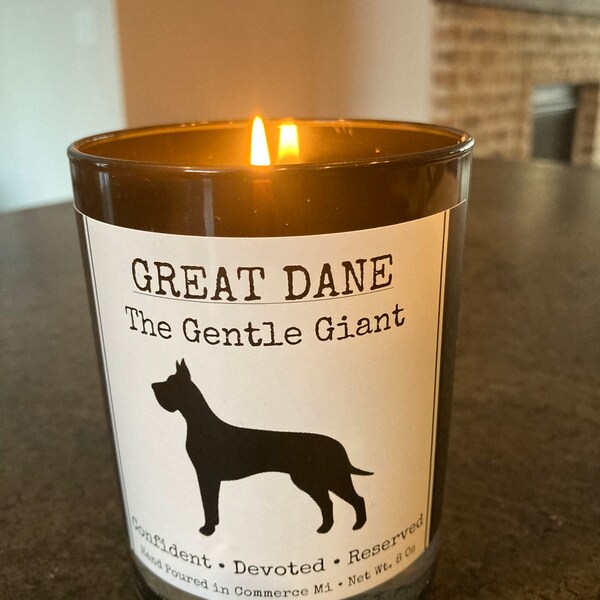 Black Lab Candle, Black Lab Candle Gift, Lab Candle,lab Candle, Cute ...