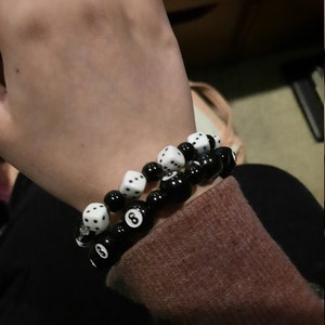 8ball and Dice Bracelet Set, 2 Pc - Etsy