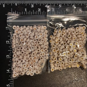 Letter B Alphabet Beads Rose Gold Letter B Beads Individual | Etsy