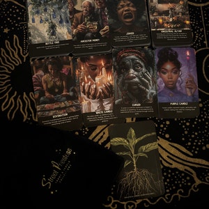 Physical Features Characteristics Oracle Cards Deck 78 Tarot Size Cards ...