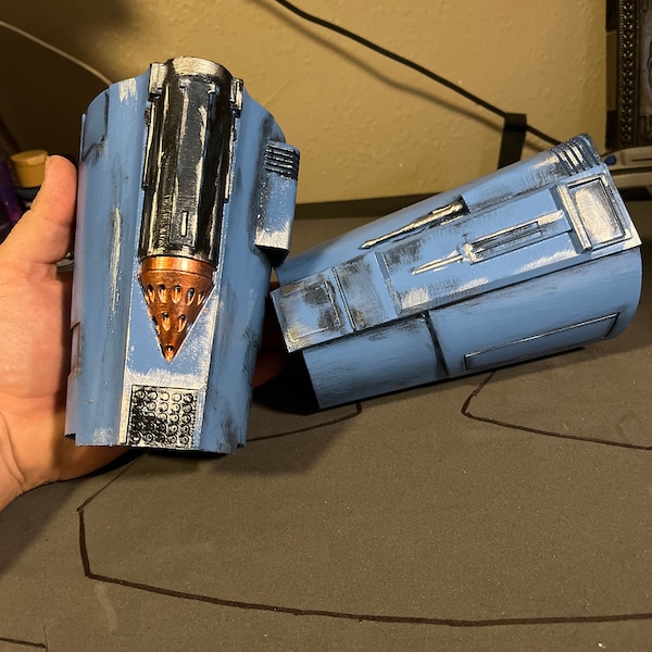 Mandalorian Armor, Arm Gauntlets Adult Size Mandalorian Armor, for ...