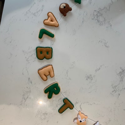 Personalised Garland, Name Garland, Felt Name Garland - Etsy