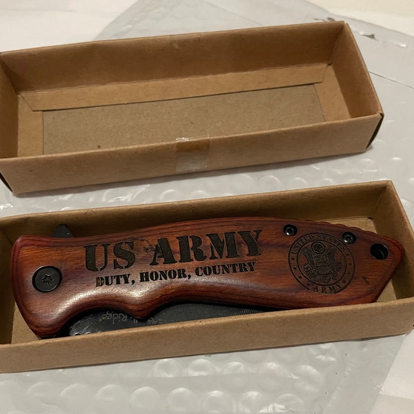 US Army Gift, Army Knife, Army Gift, Army Veteran, United States Army ...