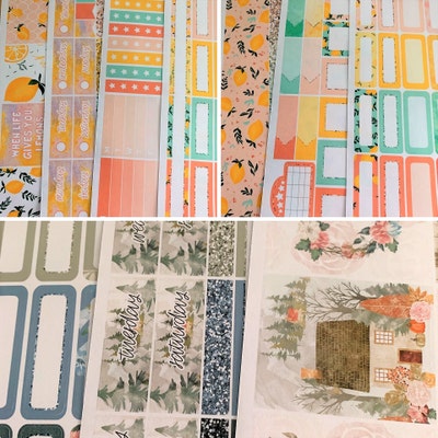 CLEAR Coffee Cup Stickers Transparent Teacup Decorative Minimal Planner ...