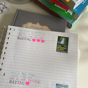 Rating Sticker Sheet, Stars Rating Spice Rating Tear Book Review ...