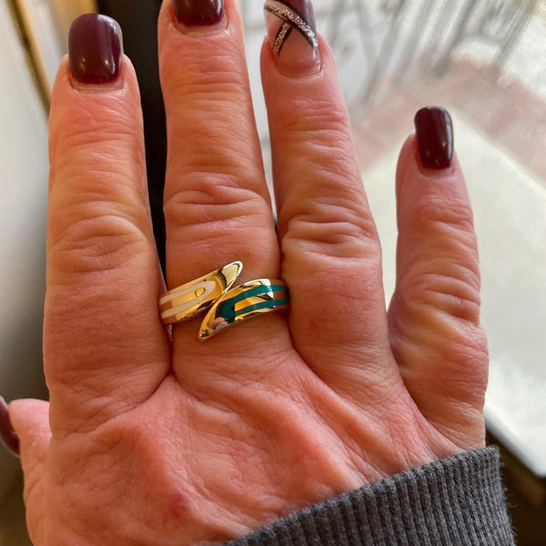 14K Solid Gold Turtle Ring • Solid Gold Sea Turtle Ring • Cute Turtle ...