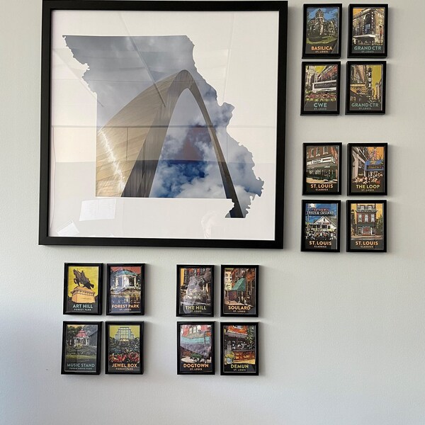 St. Louis Gesture Series, Lafayette Square's Park House, St Louis Art ...