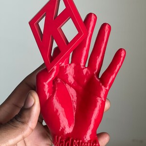 Personalized Kappa Alpha Psi Hand - Etsy