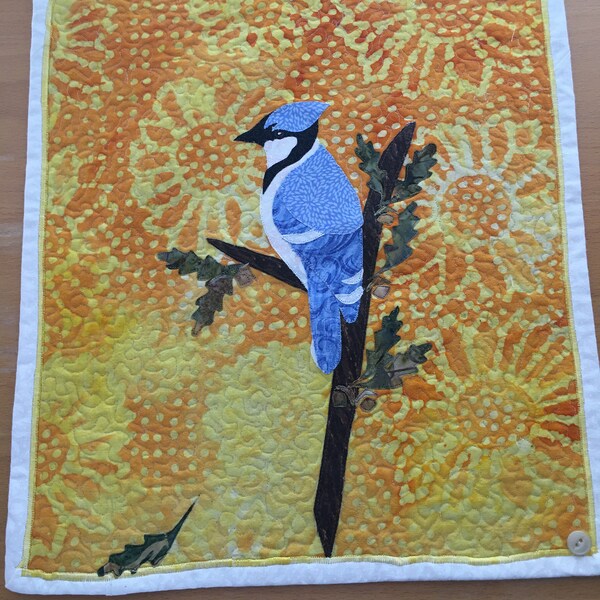 Blue Jay - Bird Applique Quilt Pattern - PDF Digital Download - Etsy