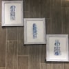 Blue Spine Print Series of 3 Anatomy Art Set 3 Watercolor Prints - Etsy