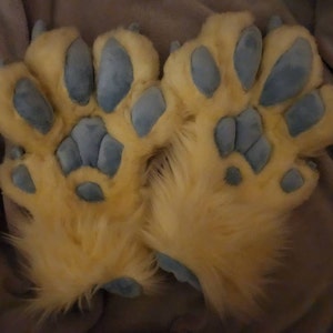 Werewolf Paws / Furry / Fursuit / Canine / Monster / Five Fingers ...