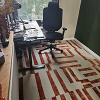 Hand Tufted Rug Hand Tuft Tufted Wool Silk Anthea Floral Designer ...