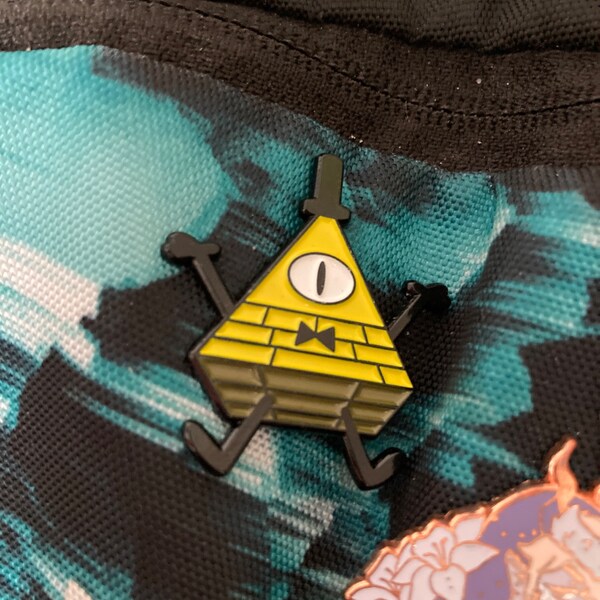 Bill Cipher Soft Enamel Pin - Etsy