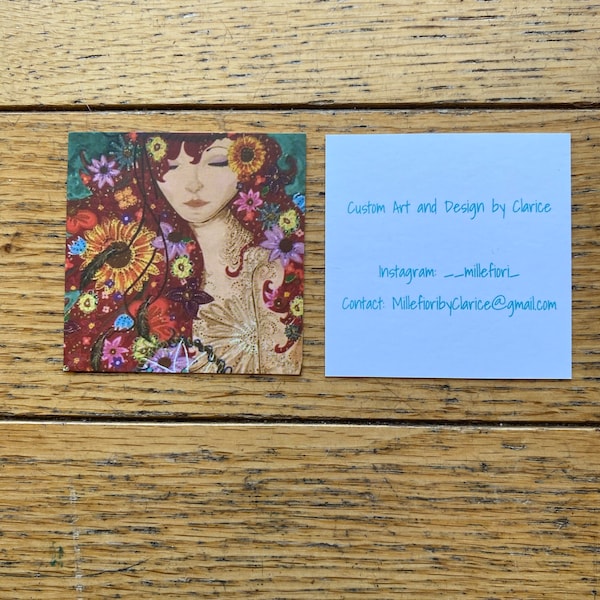 Custom Square Business Card, Square Rounded Corner Business Card ...