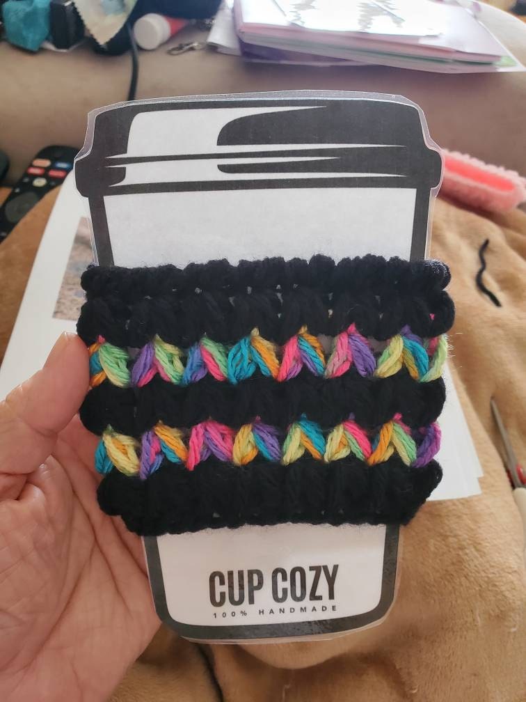 PRINTABLE Cup Cozy Display Inserts - Digital PDF - Coffee sleeve insert ...