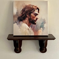 Jesus ART PRINT - in Humility Our Savior by Jay Bryant Ward | Jesus ...