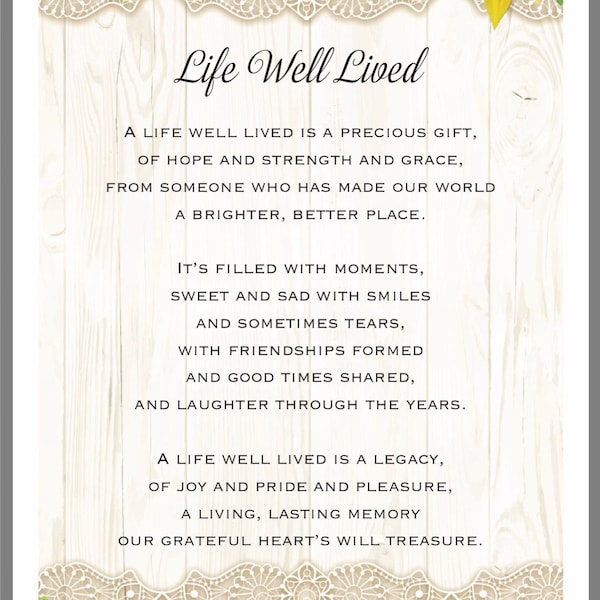 Epitaph by Merrit Malloy, NCIS Poem, Memorial Poem, Grief Poem ...