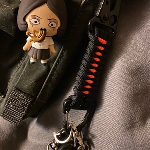 Tactical Paracord Rifle Clip HK Hook With Triangle Carabiner - Etsy