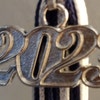 Shiny Silver Graduation Cap With Tassel 2025 Date Drop | Blank Grad Cap ...