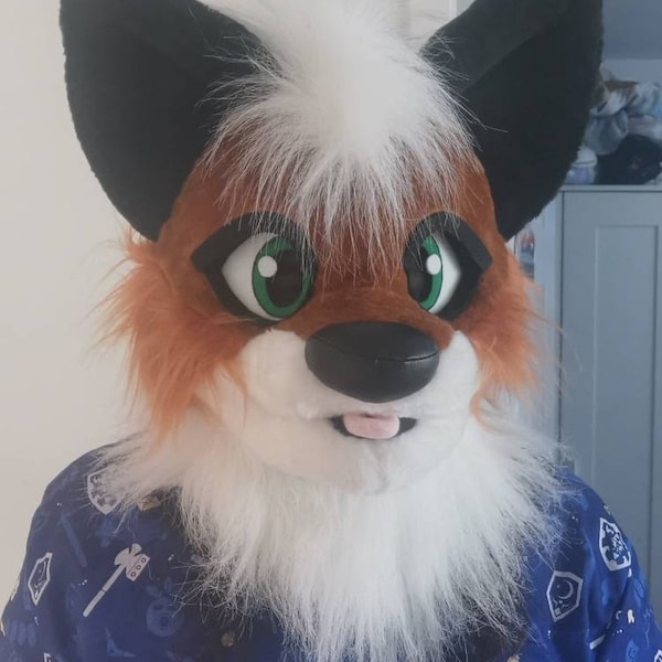 Fennec Fox Fursuit Partial, Fox Fursuit Head and Hand Paws, Premade Fursuit - Etsy