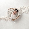 Digital Backdrop, Background Newborn Baby Girl Boy Light Moon White ...