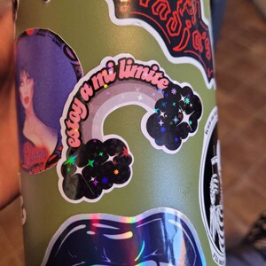 The Cure Inspired Holographic Sticker, Goth Rock Band, Die Cut Stickers ...