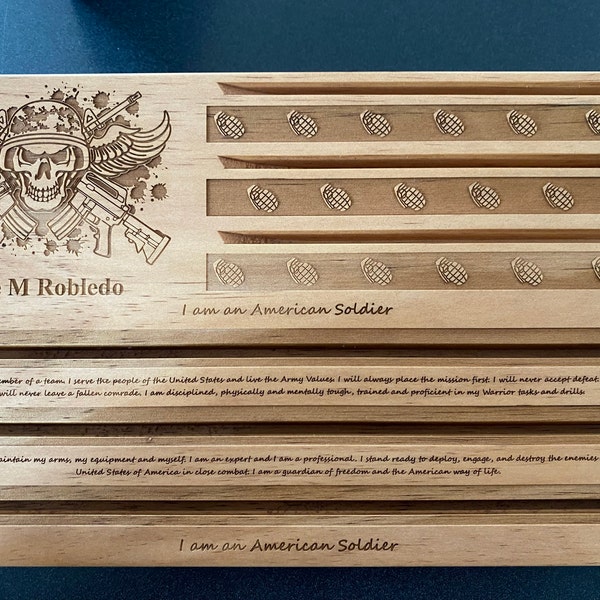 Navy Chief's Creed Military Challenge Coin Display Holder - Chief Petty ...