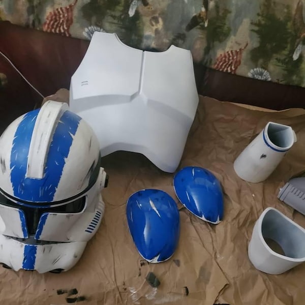 ARF Clone Trooper Helmet, Diy Raw Print - Etsy