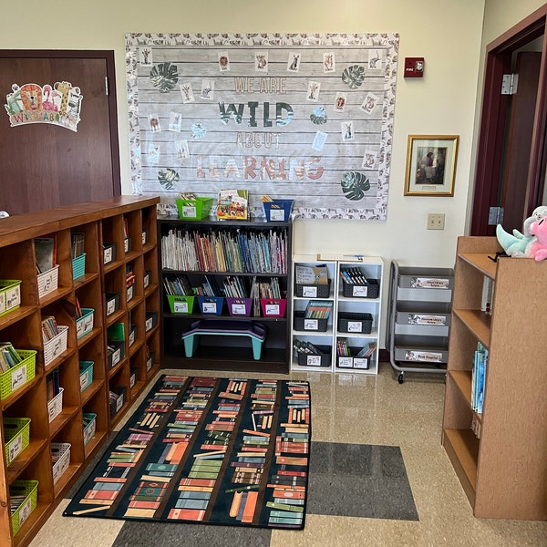 Jungle Themed Classroom Decor | Neutral Classroom Decorations ...