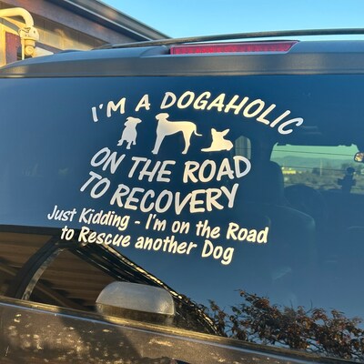 Autism Assistance Dog Car Decal / Sticker Car Window High Quality Vinyl ...