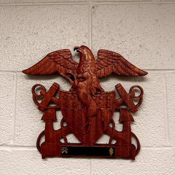 USN CPO Paddle Trident | CAD Model for Cnc, 3D Printing, and 3D ...