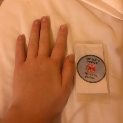 2 Pack AUTISTIC DRIVER Safety Decal - Etsy