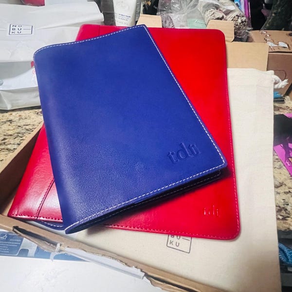 Hobonichi Cousin Cover A5 5 Years, Made of Genuine Leather With Inside ...