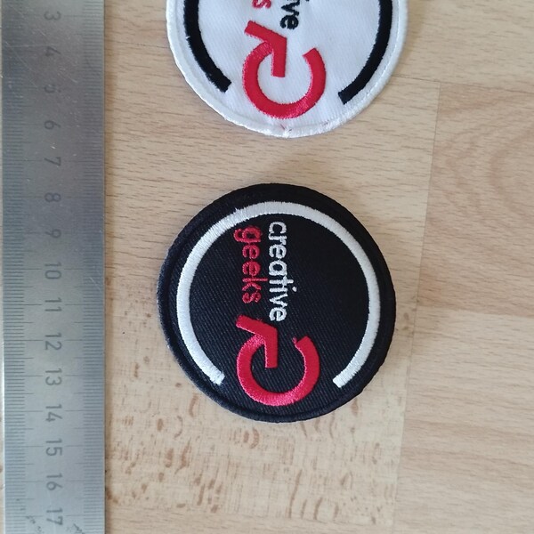 Custom Vinyl Badges.silicon Label.rubber Badges.sew on Badges.iron on ...