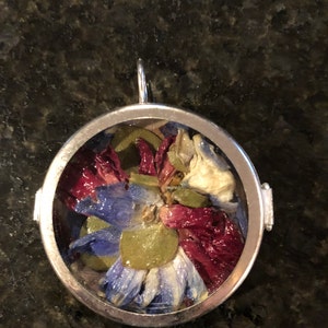 Round Bronze Filigree See Through Locket Box Shadow Box | Etsy