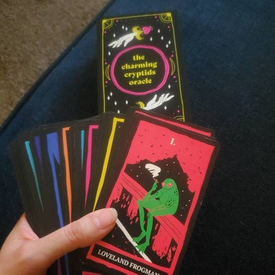 The Charming Cryptids Oracle Deck Cryptozoology Tarot Cards - Etsy