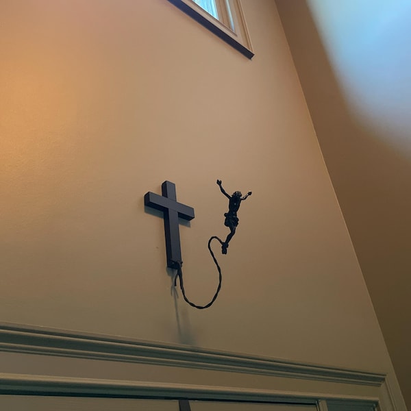 Bunjesus SINISTER Edition - Bungee Jumping Jesus - Etsy