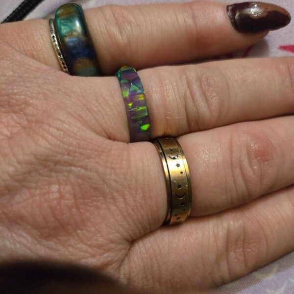 A+black Solid Opal Black Flame Raw Pendant, 925 Sterling Silver Chain ...