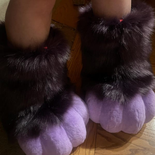 Grey Feet Paws Fursuit Kemono Toony Kigurumi Fursona Kawaii Outdoor ...