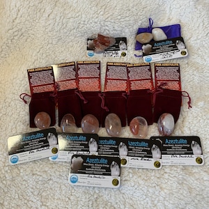 MEGA METAPHYSICAL SET With Wood Display Case Azeztulite - Etsy