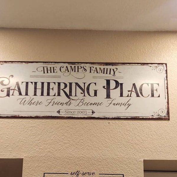 Classic Vintage Game Room Sign | Personalized Sign | Vintage Game Room ...